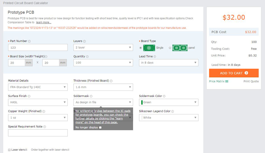 How to Quote and Order PCB Fabrication Services | PCBCart